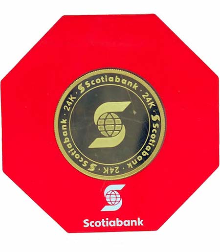 1 Oz Gold Coin Scotiabank Canada | Canada Gold Coin